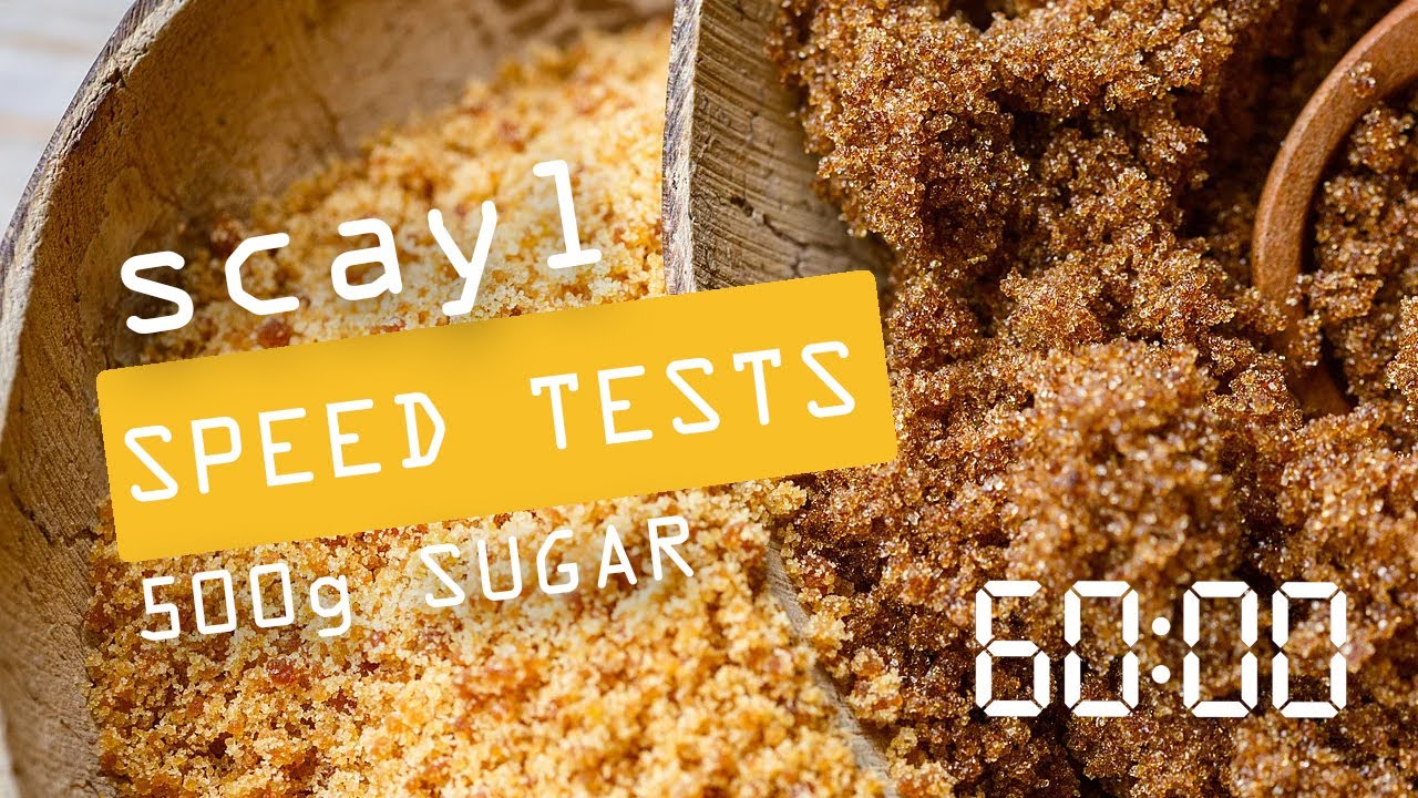 How Much Can We Pack In One Minute? 500g Sugar - YouTube