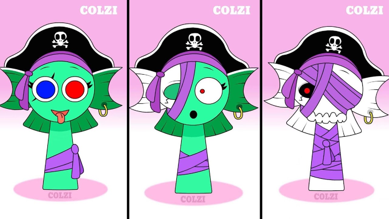 Sprunki OC Mary in All Phases - YouTube