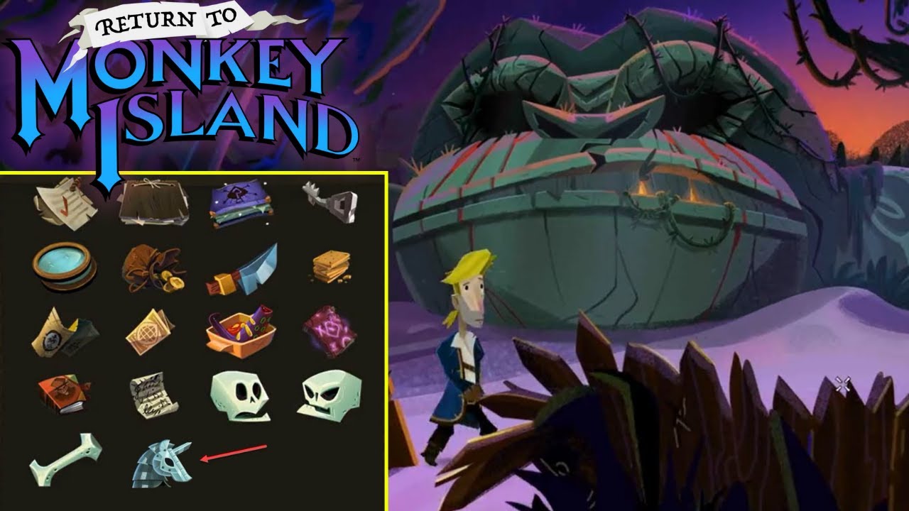 RETURN TO MONKEY ISLAND, MURRAY AND THE GIANT MONKEY HEAD REVEALED ...