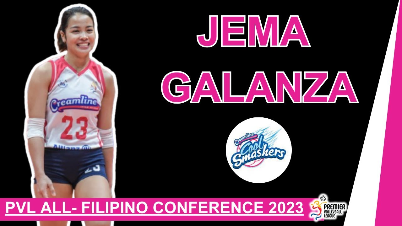 JEMA GALANZA | PVL ALL FILIPINO CONFERENCE 2023 | HIGHLIGHTS - YouTube