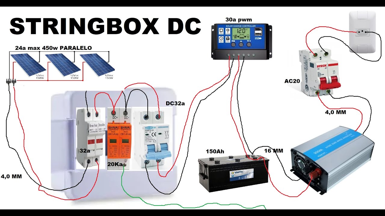 Energia Solar Episódio 11 - StringBox Como Montei - YouTube