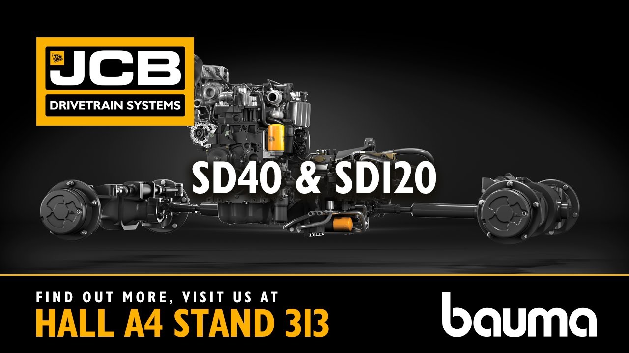 JCB Drivetrain Systems - Axles at BAUMA 2019 - YouTube