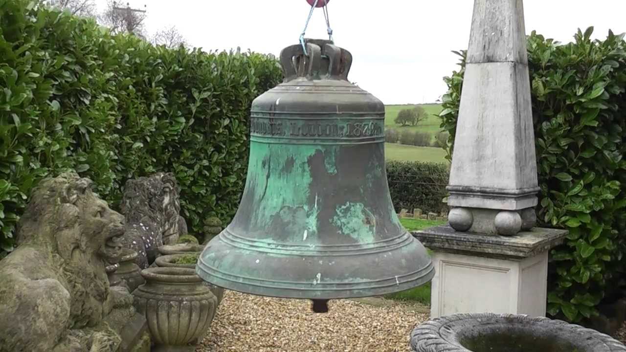 Antique Bronze Church Bell Made By MEARS AND STAINBANK, FOUNDERS ...