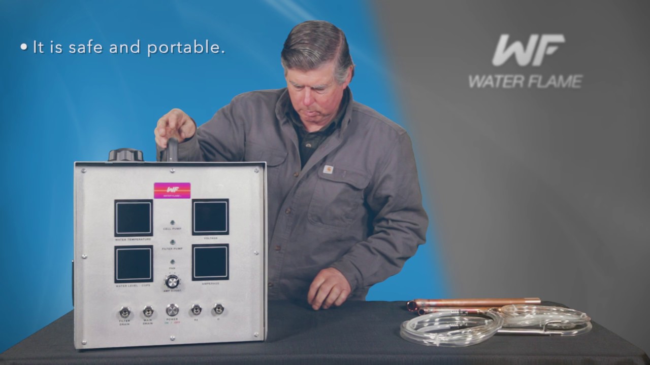 WaterFlame Hydrogen Torch System - YouTube