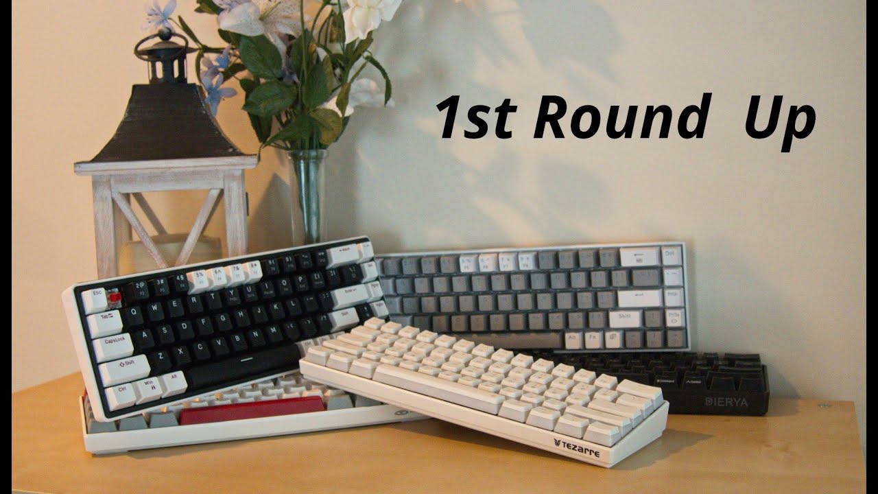 Keyboard Roundup - Five keyboards reviewed so far on the channel get a ...