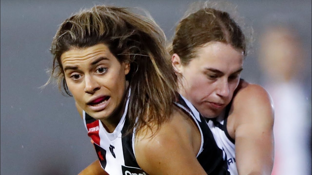 Daisy Walker - Highlights - AFLW Season 7 - Round 7 - Carlton Blues ...