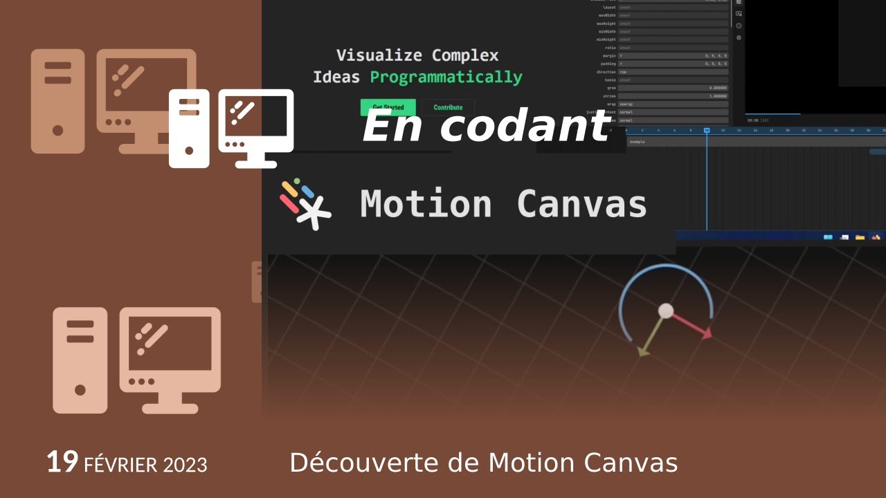 Découverte de Motion Canvas de @aarthificial - En codant - YouTube