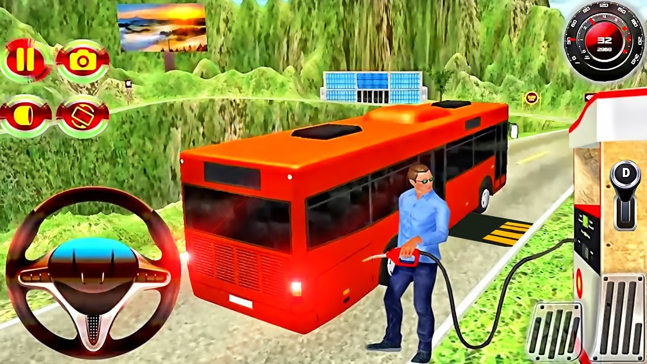 Bus Mountain Drive Simulator 3D 2020 - New Bus OffRoad Transport - Best ...