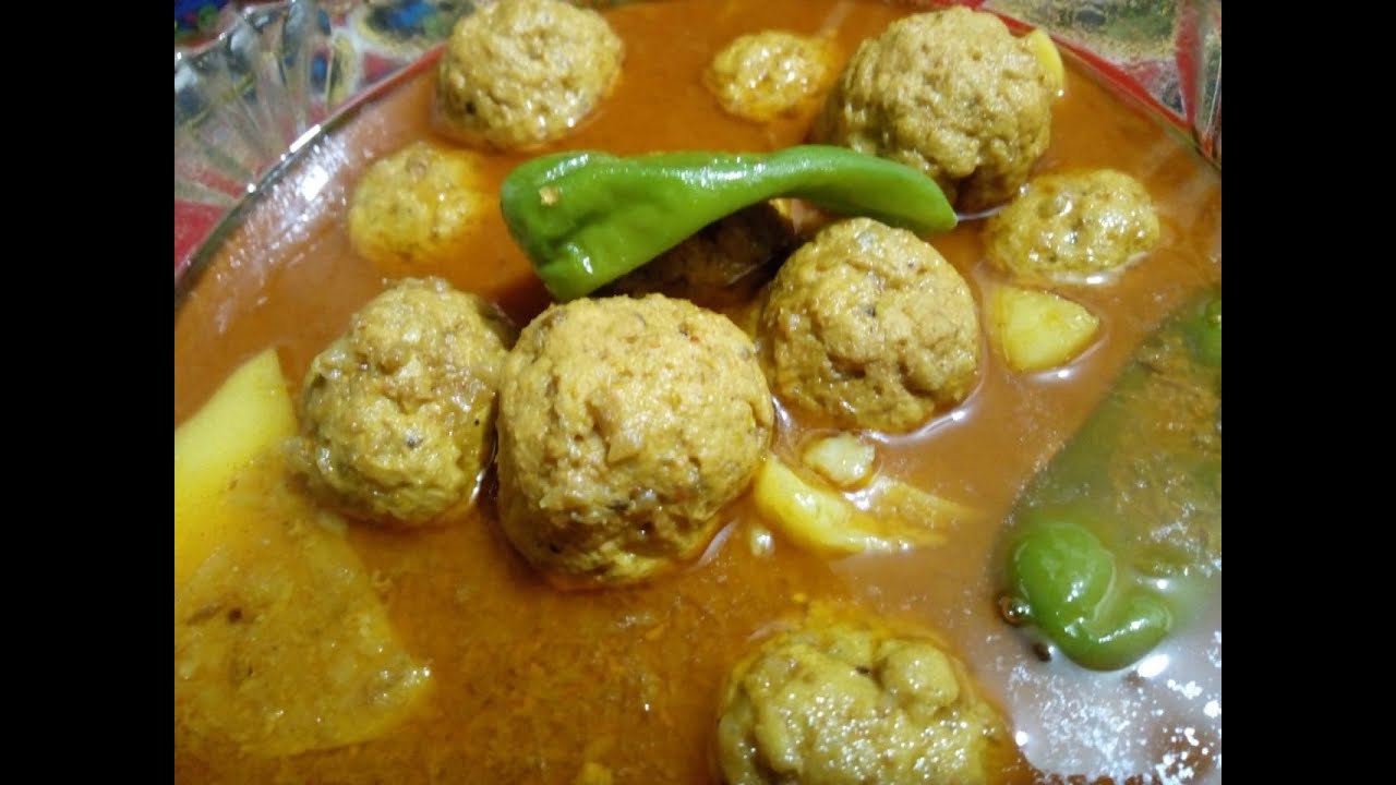 Shahi Chicken Kofta Curry/ Resturant Style Chicken kofta / Chicken ...