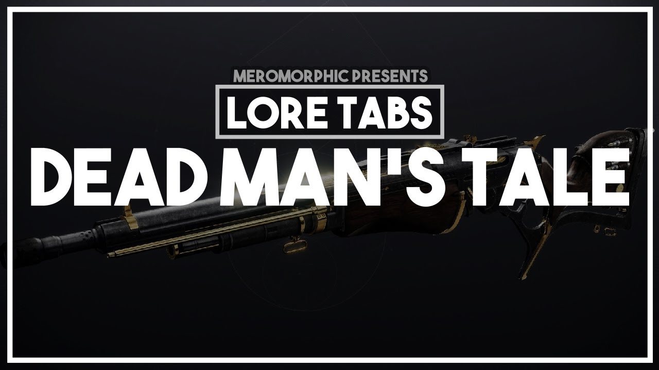 Destiny 2 - Dead Man's Tale | Lore Tabs - YouTube