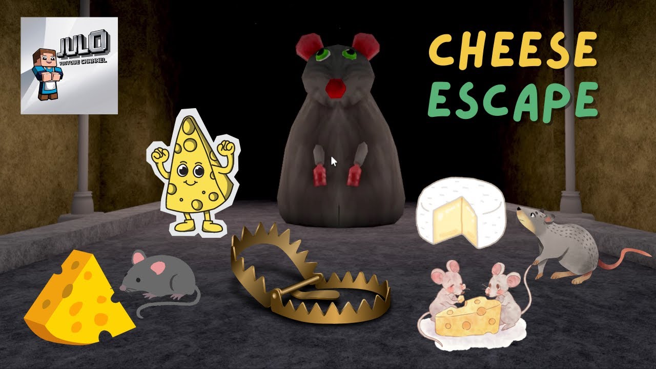 CHEESE ESCAPE ROBLOX: ZBIERAJ SER ALBO ZGIŃ! CZY PRZETRWAM TEN LABIRYNT ...