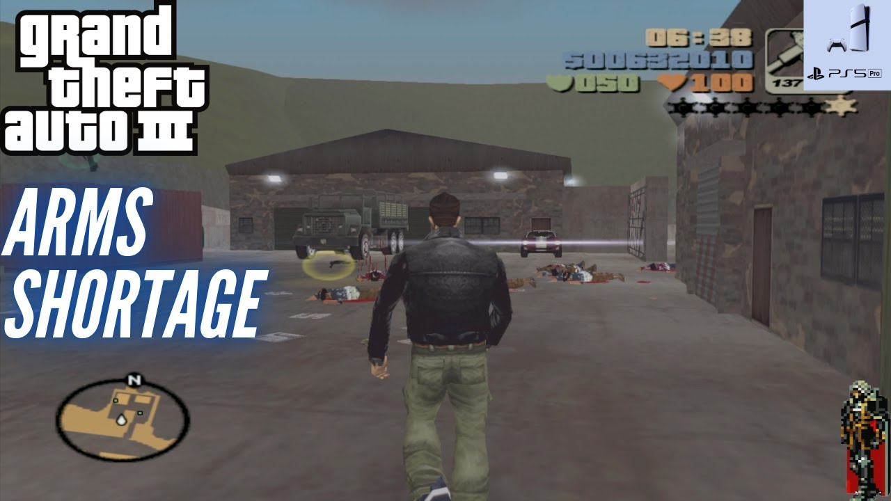 GTA 3 | Story Missions | Arms Shortage - YouTube