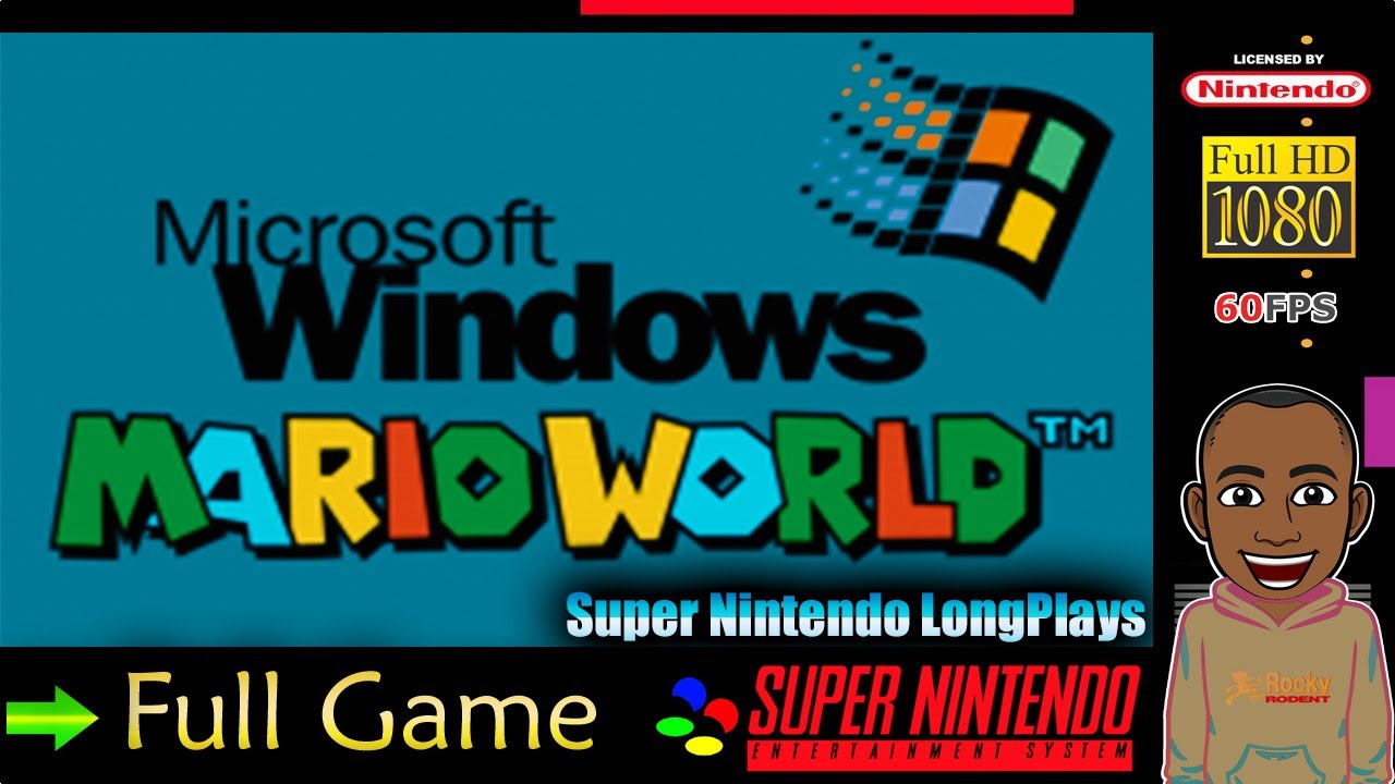 Windows Mario World [Complete LongPlay] (Snes) (Super Nintendo) - YouTube