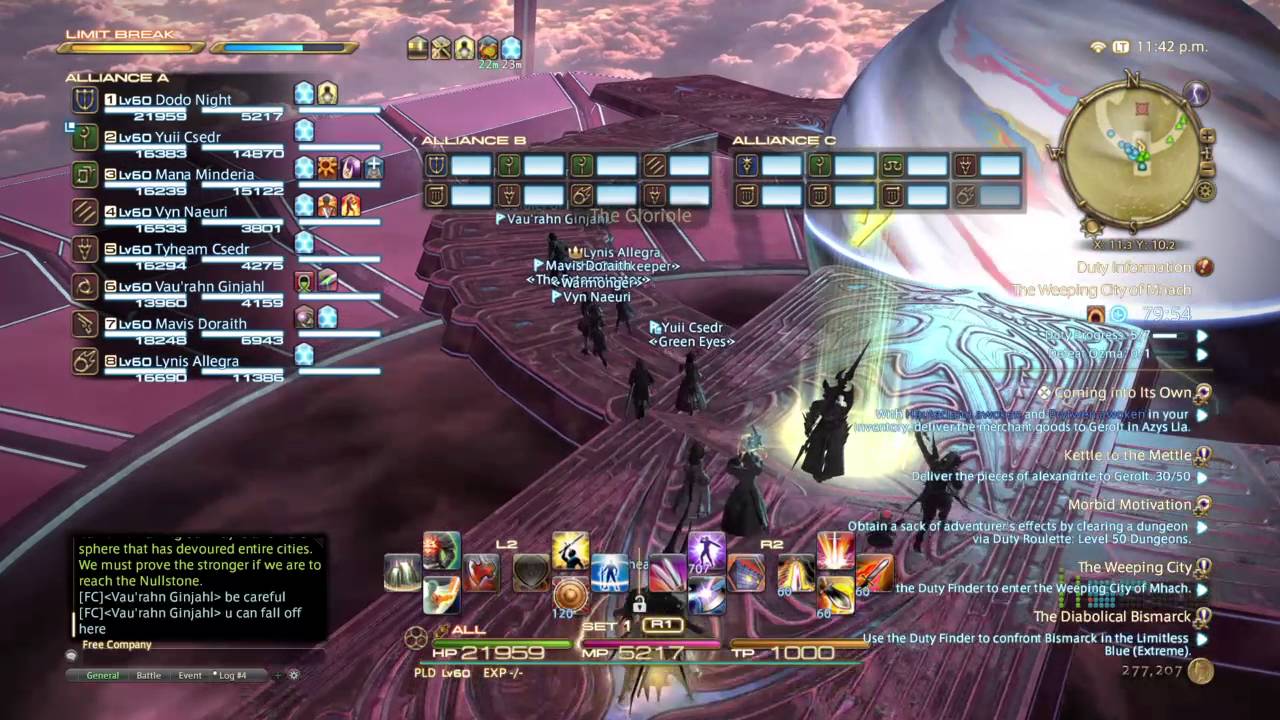 FF14 weeping city headstone and Ozma wipe - YouTube