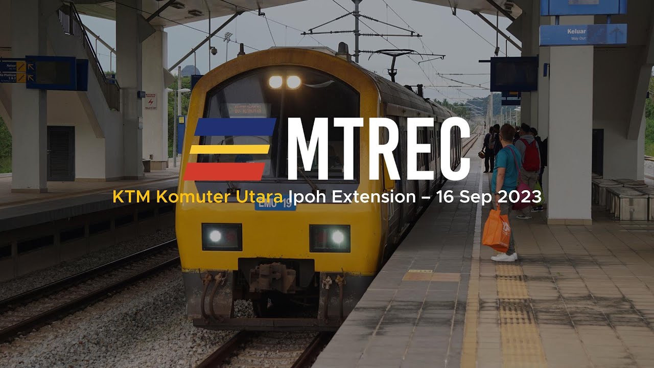 MTREC Komuter Utara Ipoh Extension Joyride 16.9.2023 - YouTube