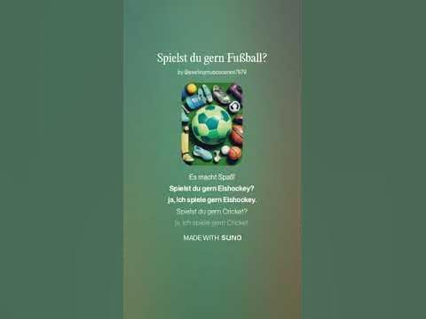 Spielst du gern Fußball? - YouTube