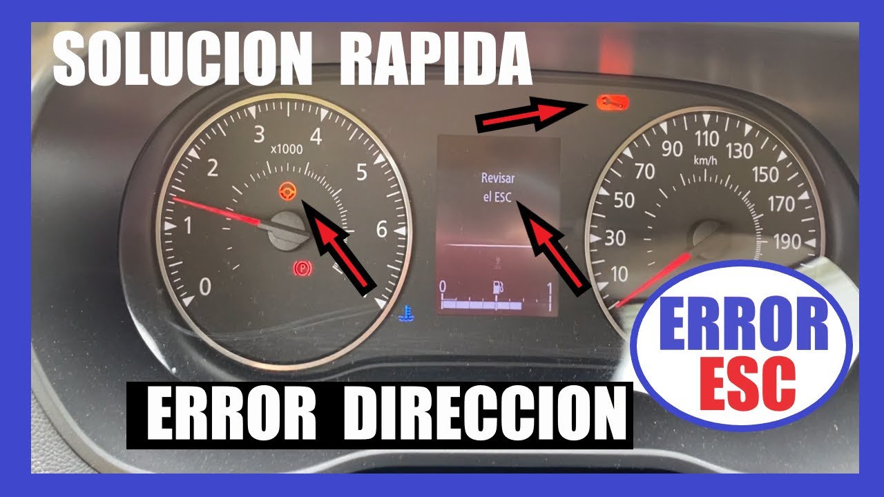 Cómo RESETEAR ESC | Cómo QUITAR FALLO de DIRECCION | HAZLO TU MISMO 🚗🔧 ...