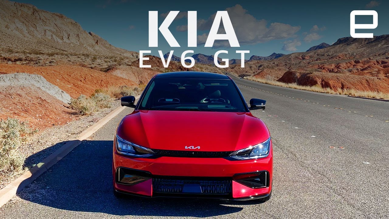 Kia EV6 GT first drive: You can outrun Lamborghinis in a Kia - YouTube