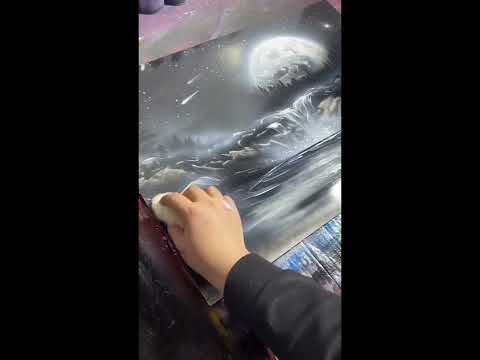 Amazing Spray painting 🖌️🎨