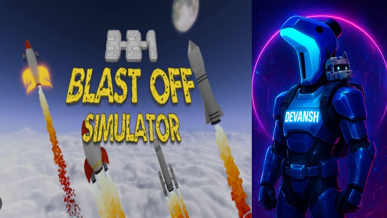 Today I'm playing 3-2-1 Blast off simulator - YouTube