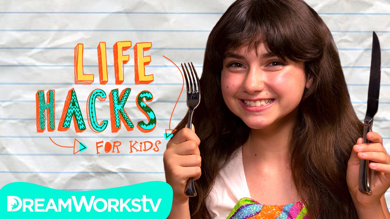 Bored at a Restaurant? | LIFE HACKS FOR KIDS - YouTube