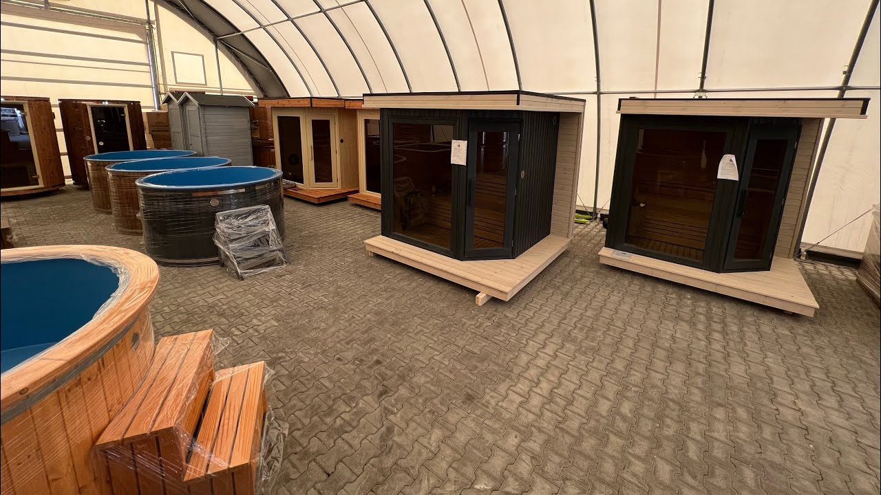Wood Spa Transylvania Showroom - Sauna - Dézsa - Hot tub - Ciubar ...