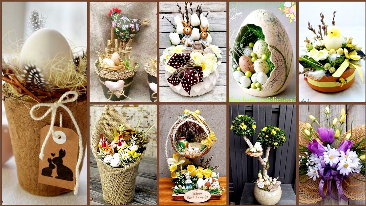 Unique & Special Easter /Spring Diy Arrangement Ideas 2024 - YouTube