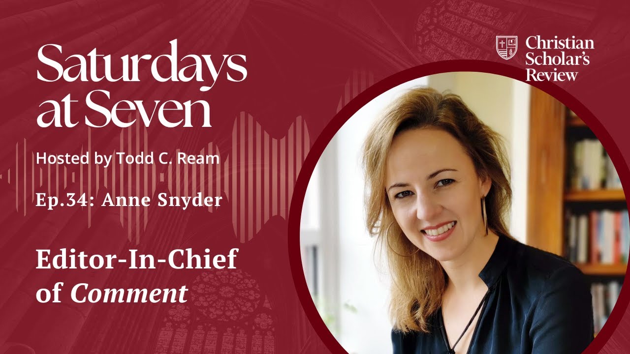 “Cultural Inflection Point” ft. Comment’s Anne Snyder I Saturdays at ...