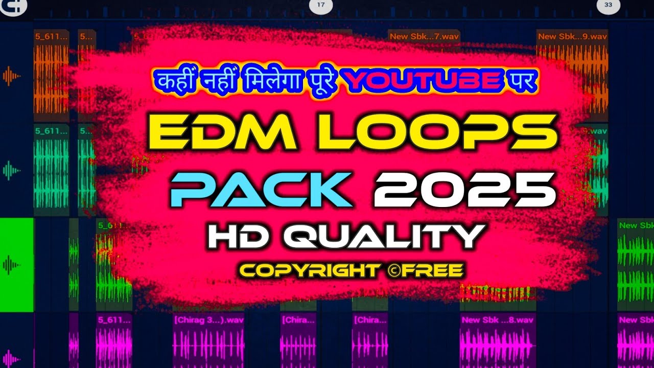 EDM Loop Pack 2025 || All EDM Mixing Loop Pack 2025 || Copyright © Free Pack || GP FLM - YouTube