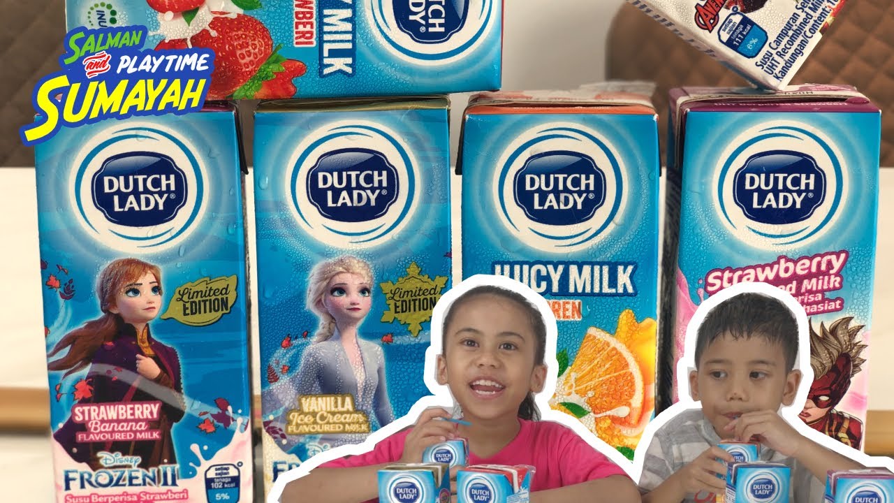 MUKBANG Limited Edition and Juicy Milk Dutch Lady I Frozen I Strawberry ...