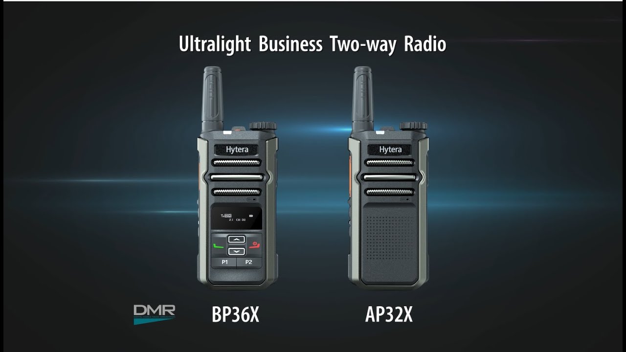 Hytera AP32X and BP36X - YouTube