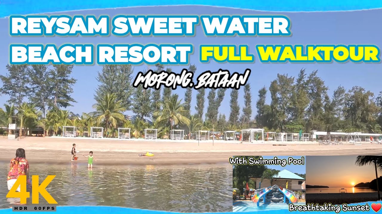 [4K] FULL WALKTOUR: An Ultimate Beachfront Bliss | REYSAM SWEET WATER ...