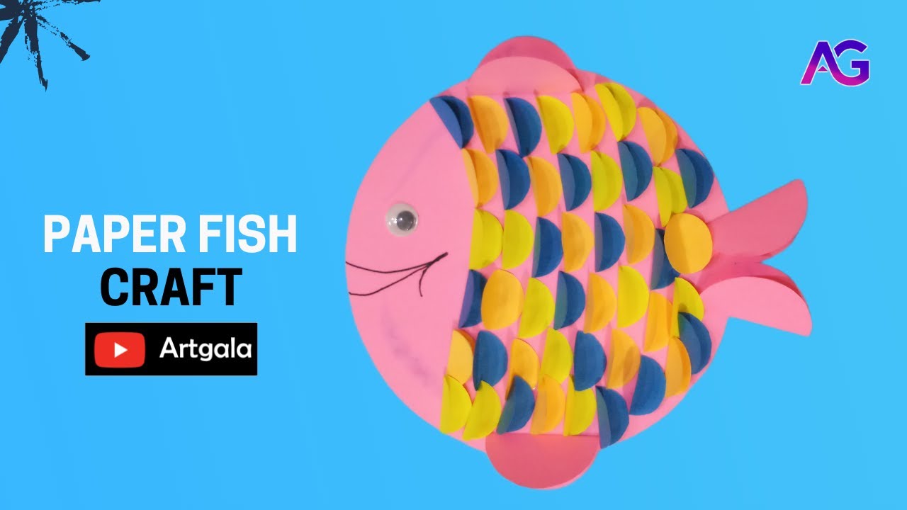 How to Make Paper Fish | Origami Paper Fish for Kids | Unique Paper Art ...