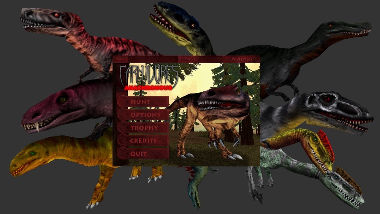 all carnivores anachronous dinosaurs - YouTube
