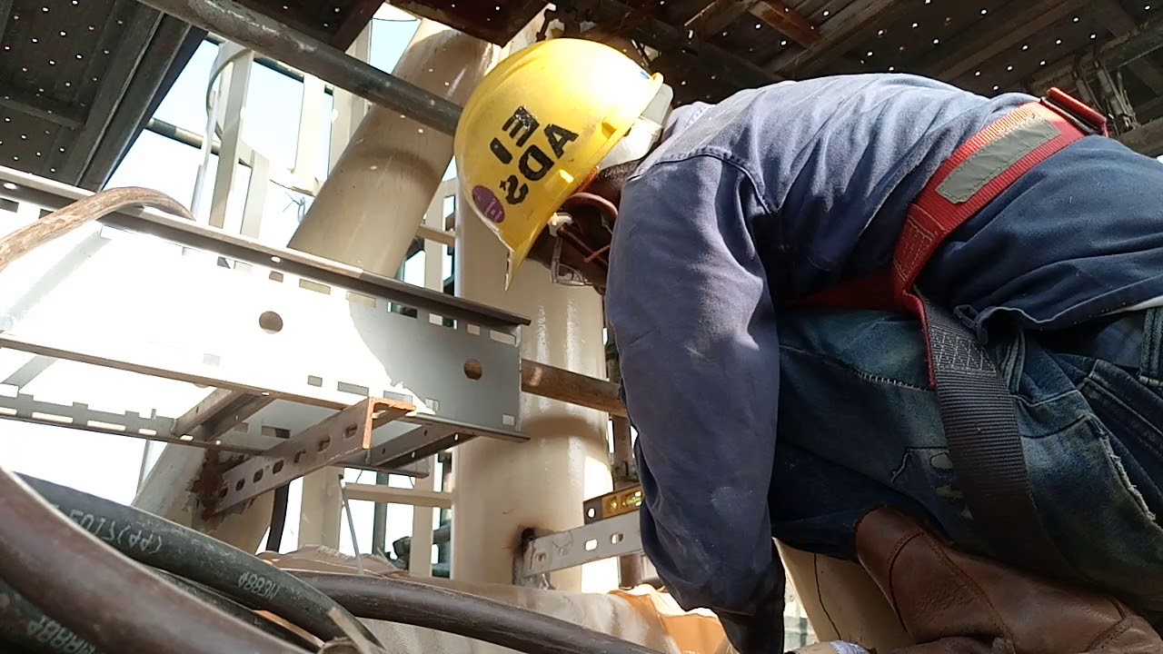 Fitting for shipyard - YouTube