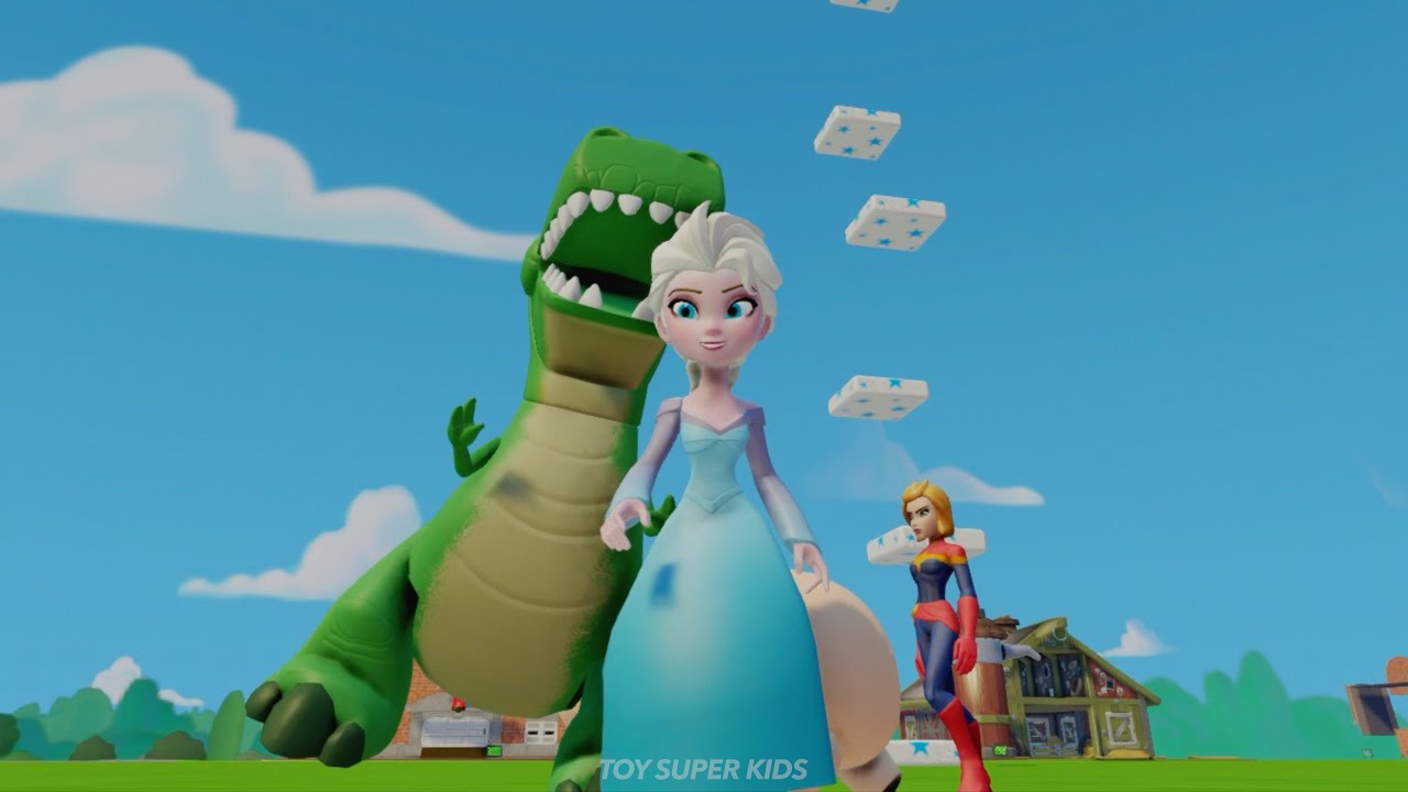 Disney Princess Elsa Surprise Gifts | Kids Video | Gameplay | Superhero ...