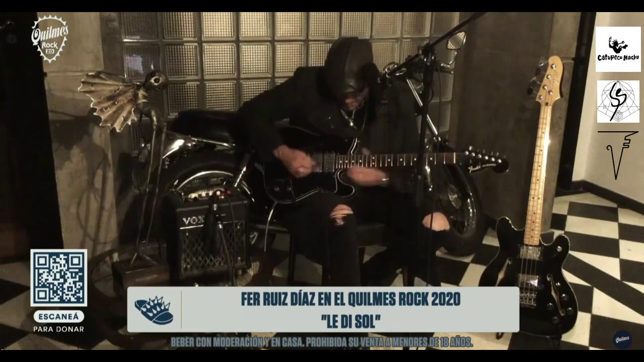 Fer Ruiz Diaz Quilmes Rock 2020 - YouTube
