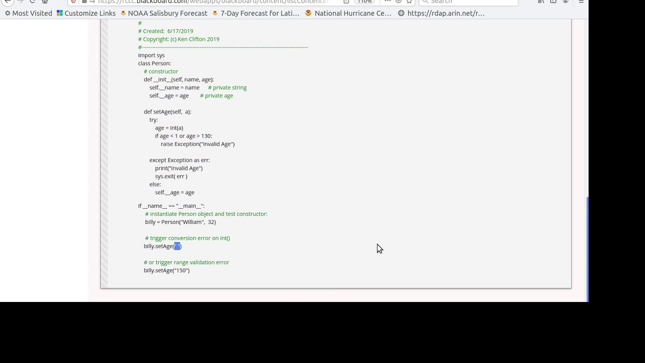 Using Try...Except...Else...Finally With Object Mutator Methods - YouTube