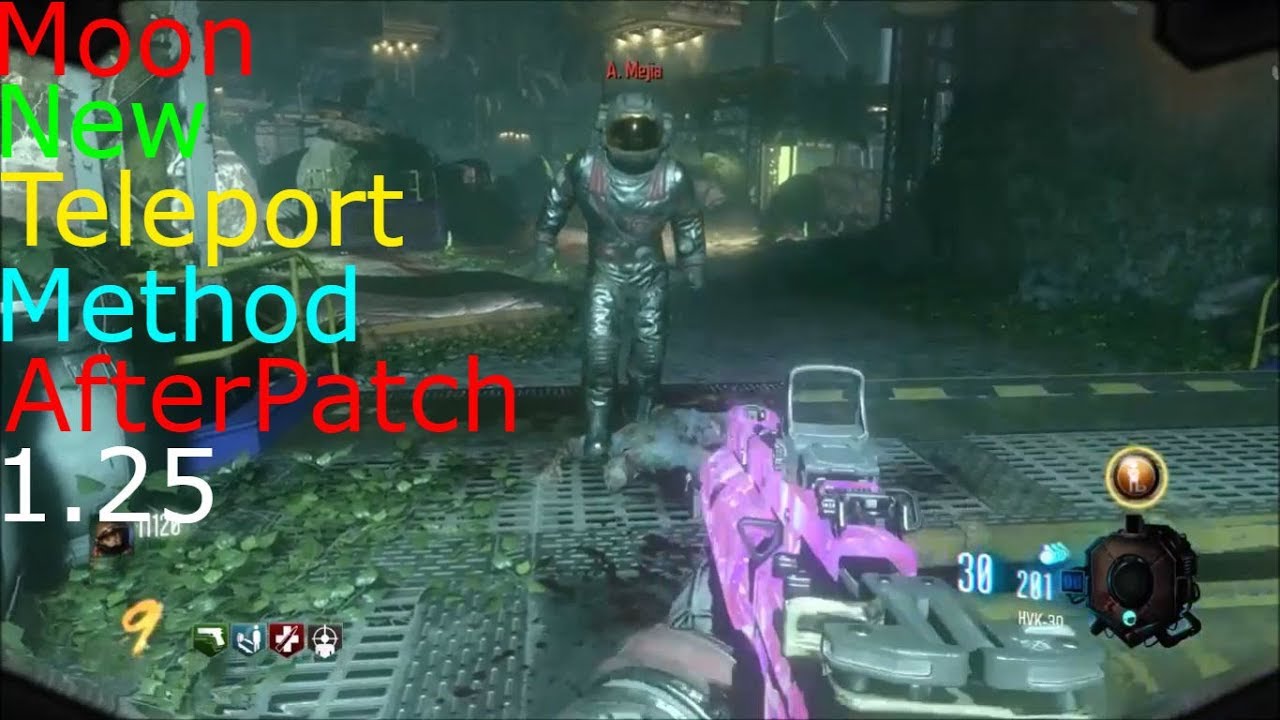 Bo3 Zombies Chronicles: Moon New Teleport Method Glitch Afterpatch 1.25 ...