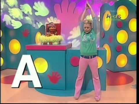 Hi-5 Kellie Body Alphabets - YouTube