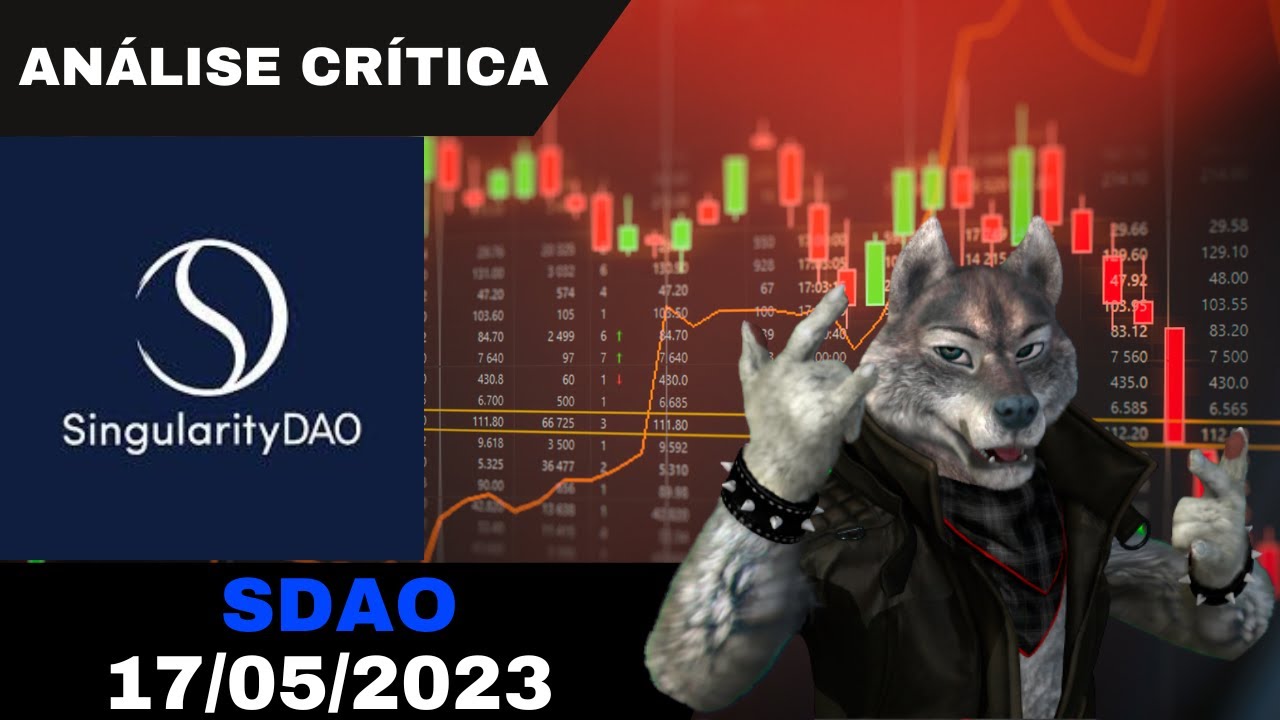 ⚠️ SINGULARITYDAO (SDAO) HOJE 17/05 - Análise: SDAO CHEGANDO AO FUNDO ...