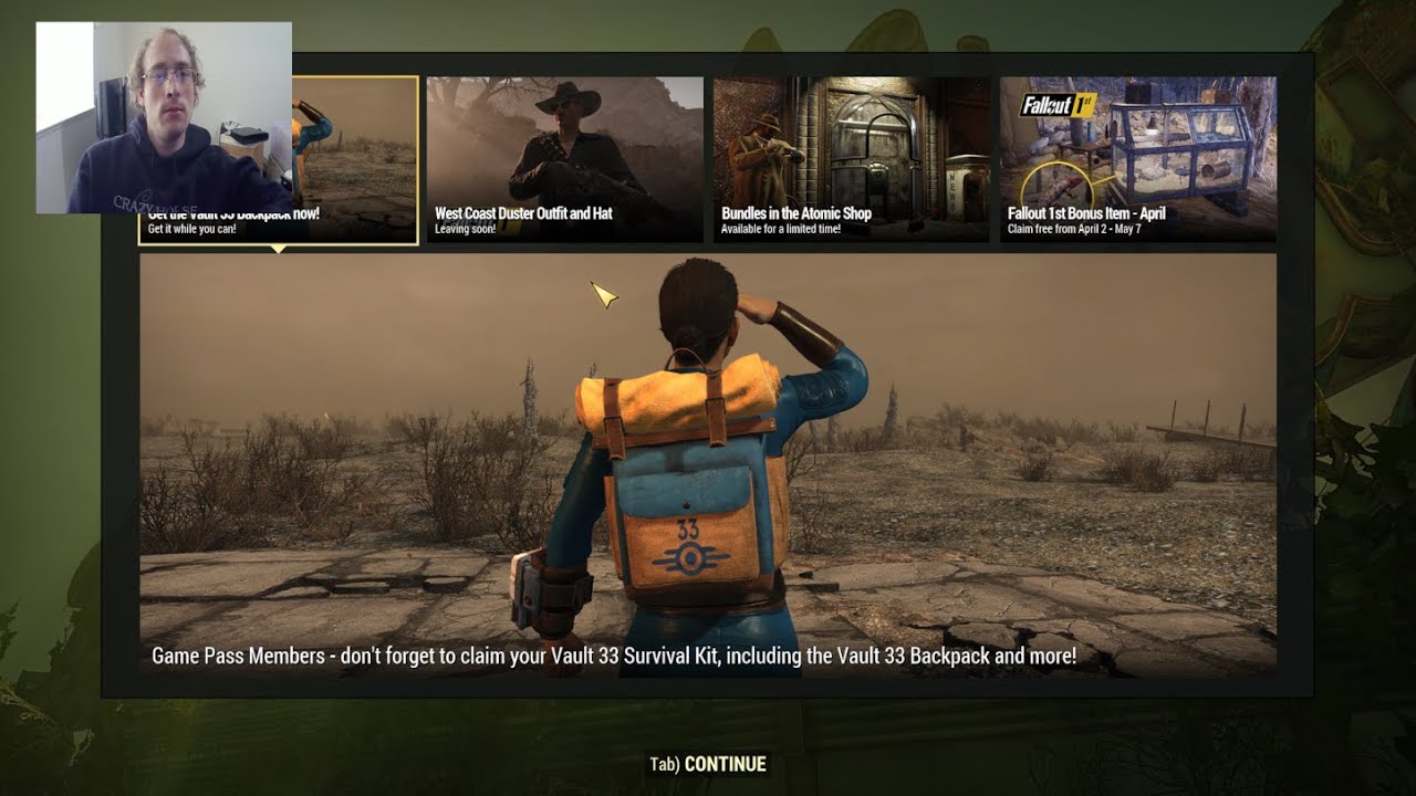 Morning! Fallout 76 Broadcast cyberdine1988 - YouTube