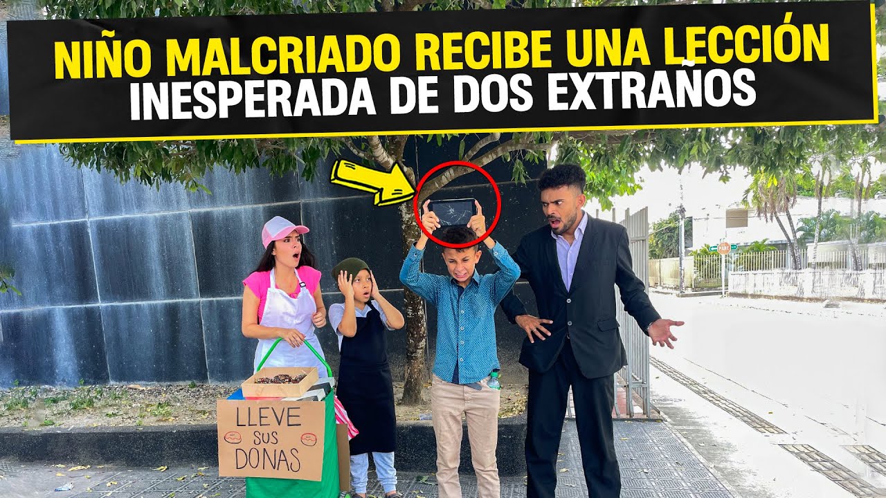 Le dio una gran lección a su hijo malcriado y al final pasó algo ...