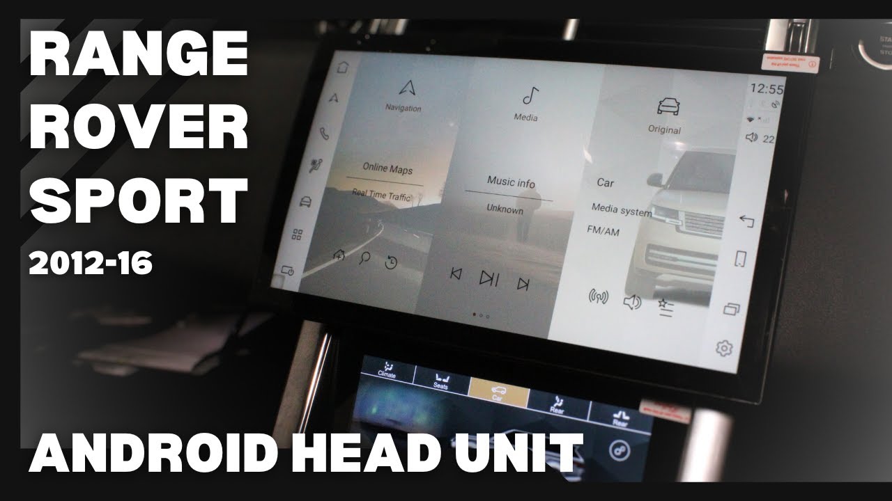 Range Rover Sport | 2012-16 | Vogue Merryway - OEM 13.3" Android Dash ...