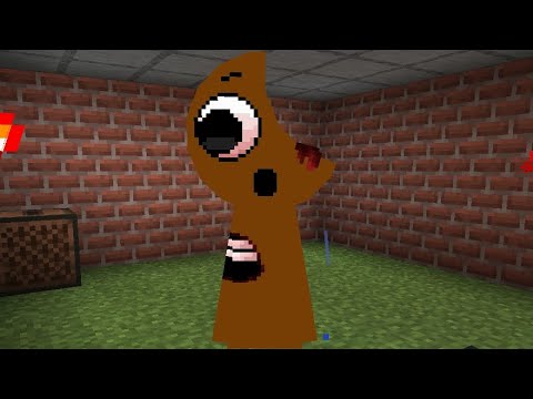 Horror Sprunki Brud Phase 2 In MAZE World in Minecraft PE - YouTube