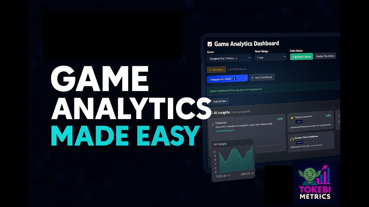 Tokebi Metrics: Smarter Game Analytics for Roblox and Indie Devs - YouTube