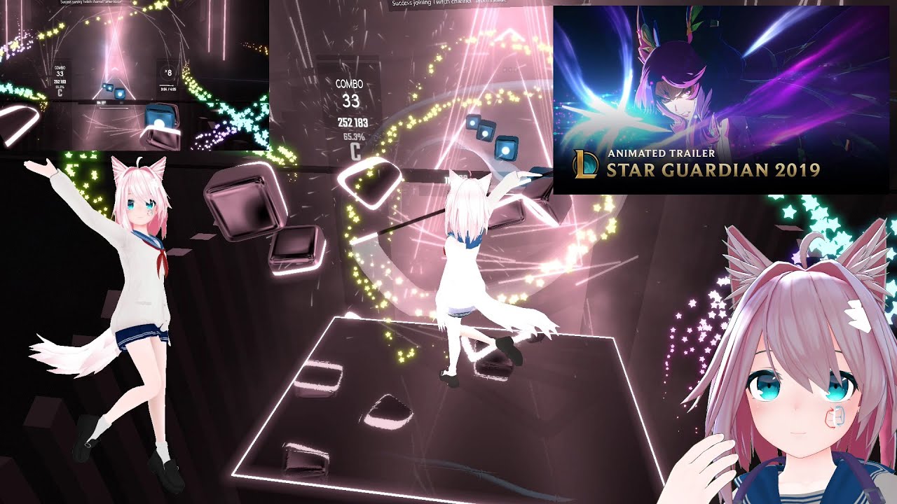 [Beat Saber] League of Legends Star Guardian 2019: Light and Shadow ...