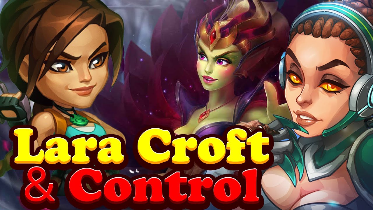 Hero Wars Lara Croft & Control | Maya and Arachne - YouTube