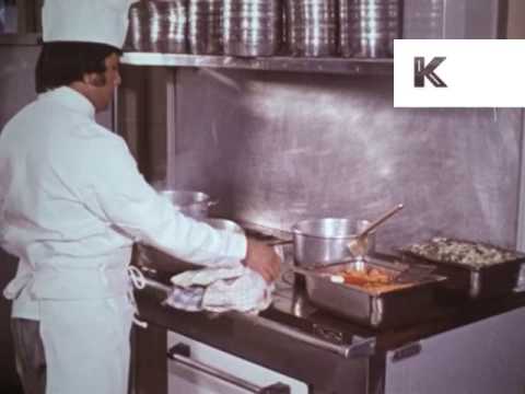 1970s Chef at Work in Kitchen, Indian - YouTube