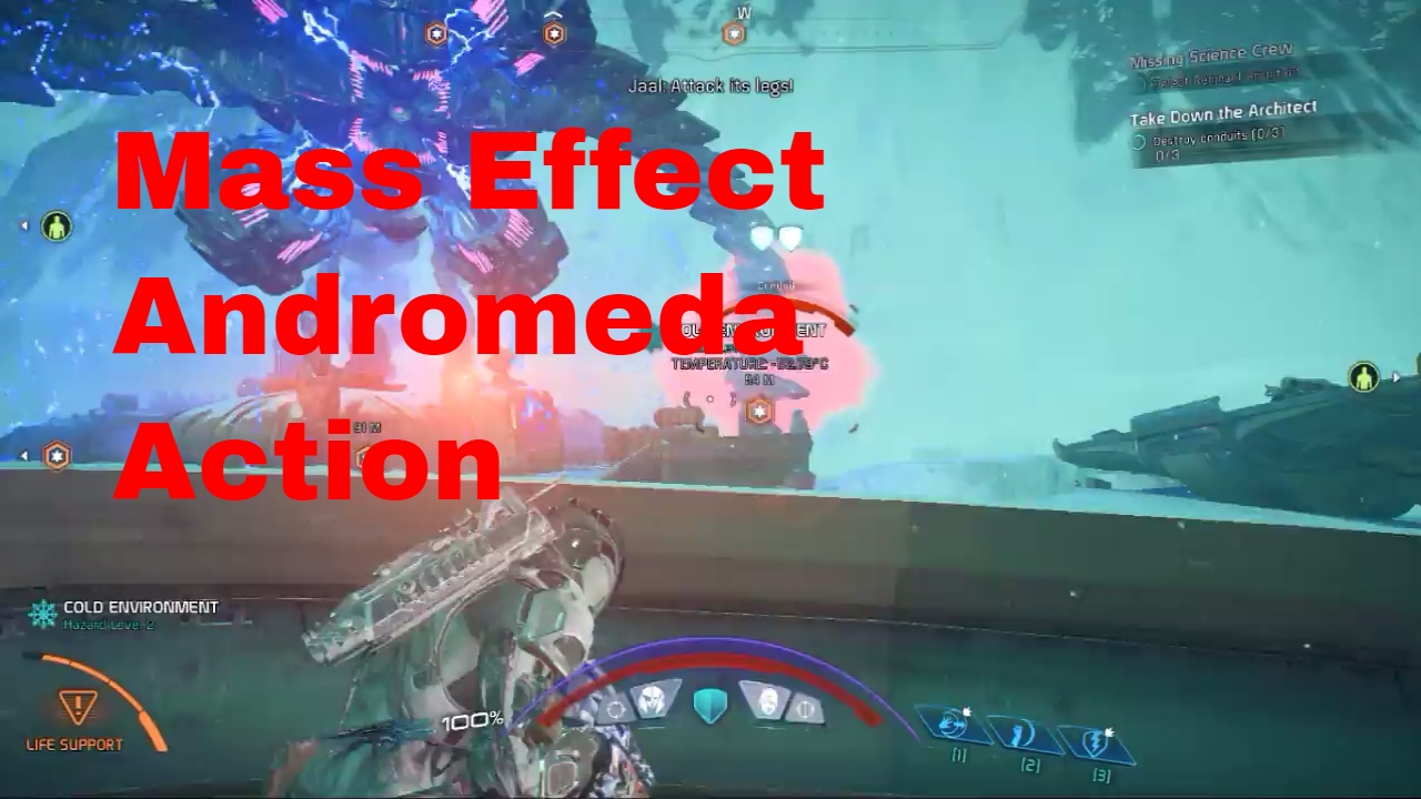 Mass Effect Andromeda Holly carp its over powered - YouTube